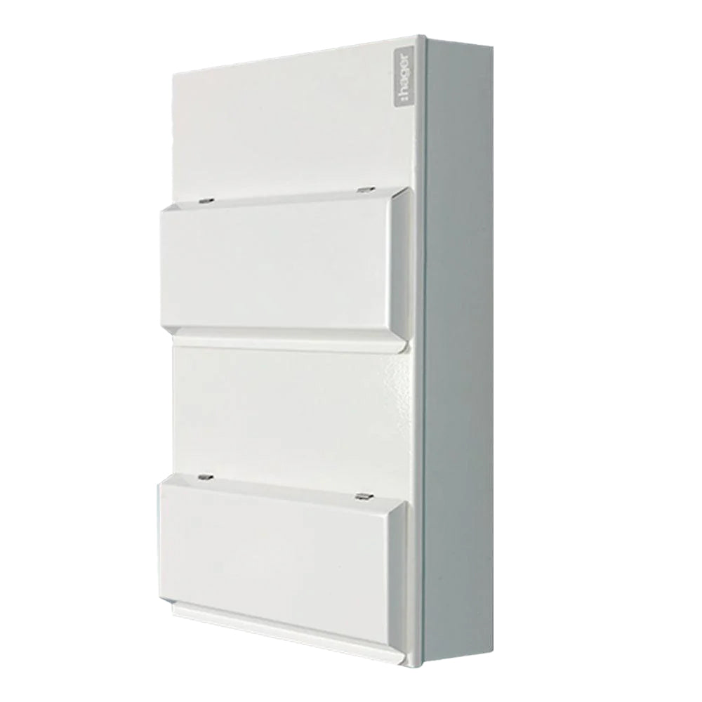 Hager VML11010 20 Way Dual Row Consumer Unit + 100amp Main Switch ...