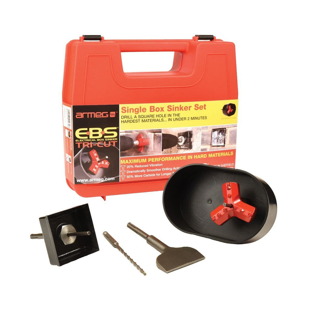 Armeg Electrical Box Sinker Tri-Cut Set – Consumer Unit World