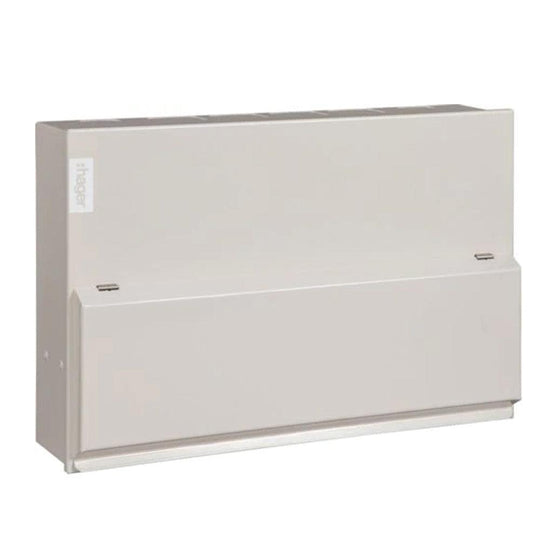 Hager 18th Edition Pre-Populated Consumer Unit 10 Way | Consumer Unit World