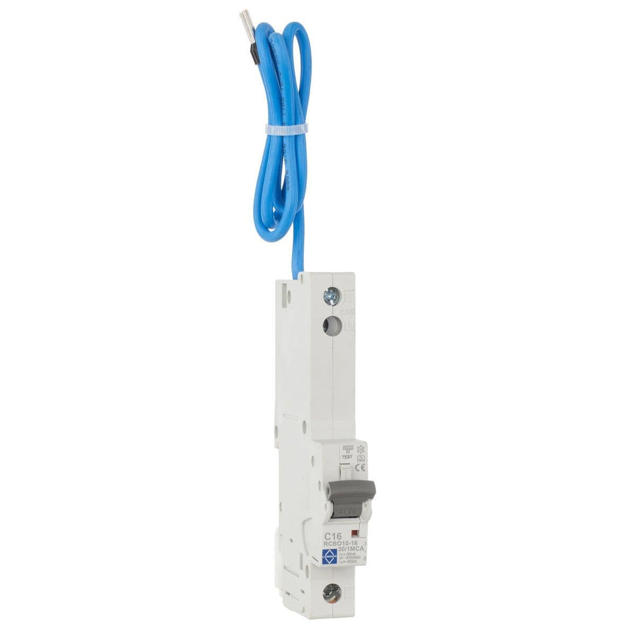 Lewden 16A RCBO 30mA C Curve 10kA Type A | Consumer Unit World