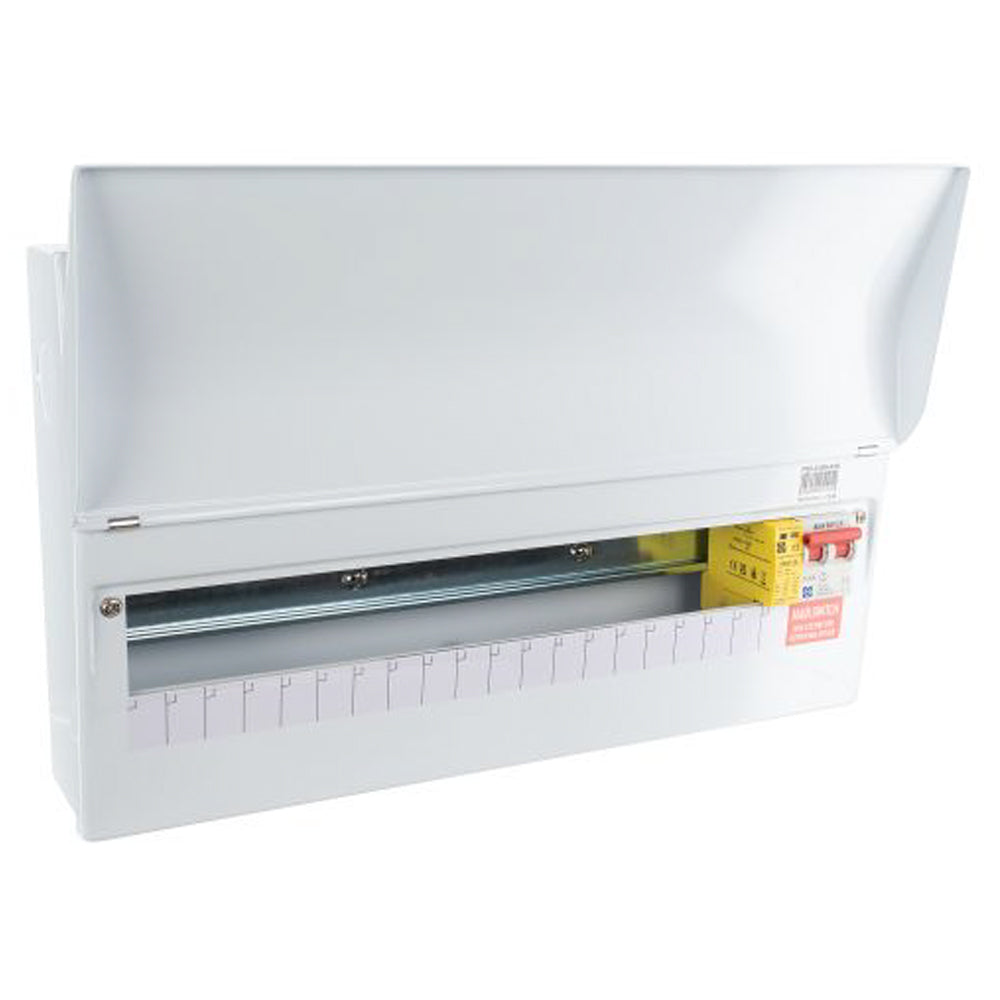 Lewden PRO-R19W-R1S 19 Way RCBO Consumer Unit with SPD – Consumer Unit ...