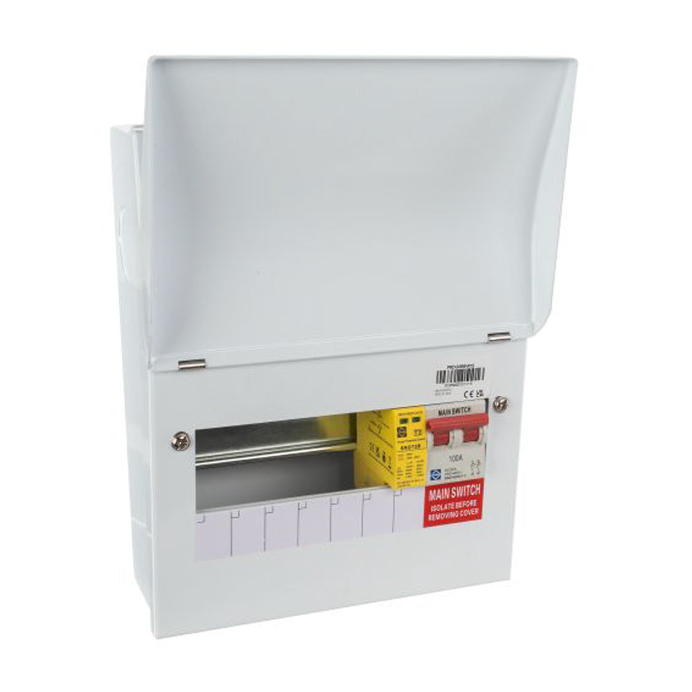 Lewden PRO-R06W-R1S 6 Way RCBO Consumer Unit with SPD – Consumer Unit World