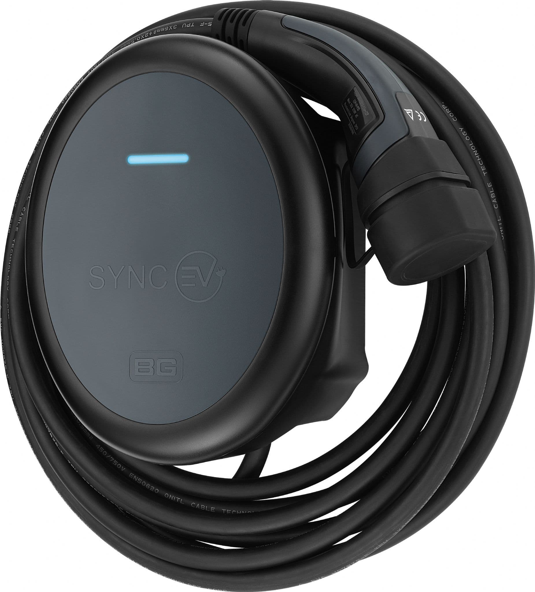 Sync EV EVT77GG Tethered Electric Car Charger 74kW WiFi & GSM ...