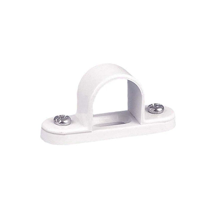 White 20mm Steel Spacer Bar Saddle x 10 – Consumer Unit World
