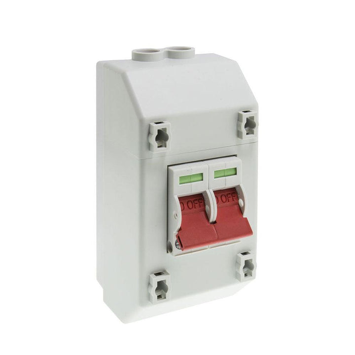Wylex 100A DP Mains Switch & Enclosure | Consumer Unit World